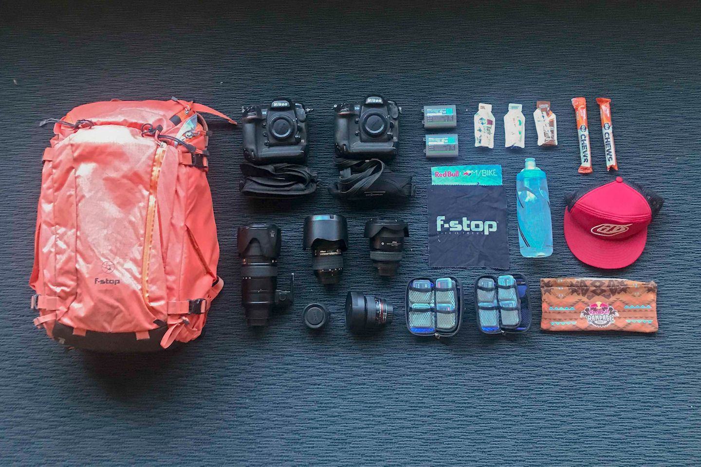 What Scott Markewitz Packs for Red Bull Rampage - f-stop Gear